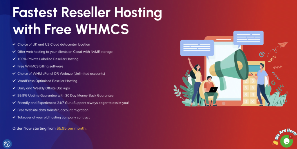 Fastest Reseller Web Hosting With Free WHMCS - RShosting