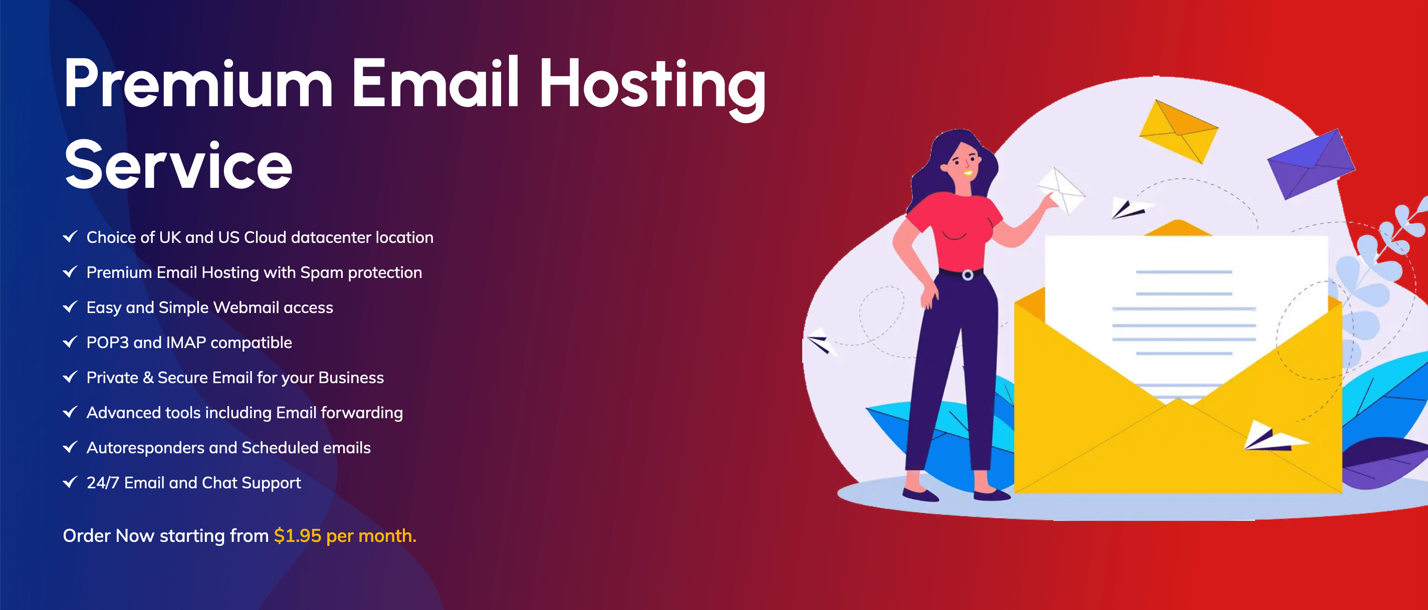 Best Email Hosting Service - RShosting